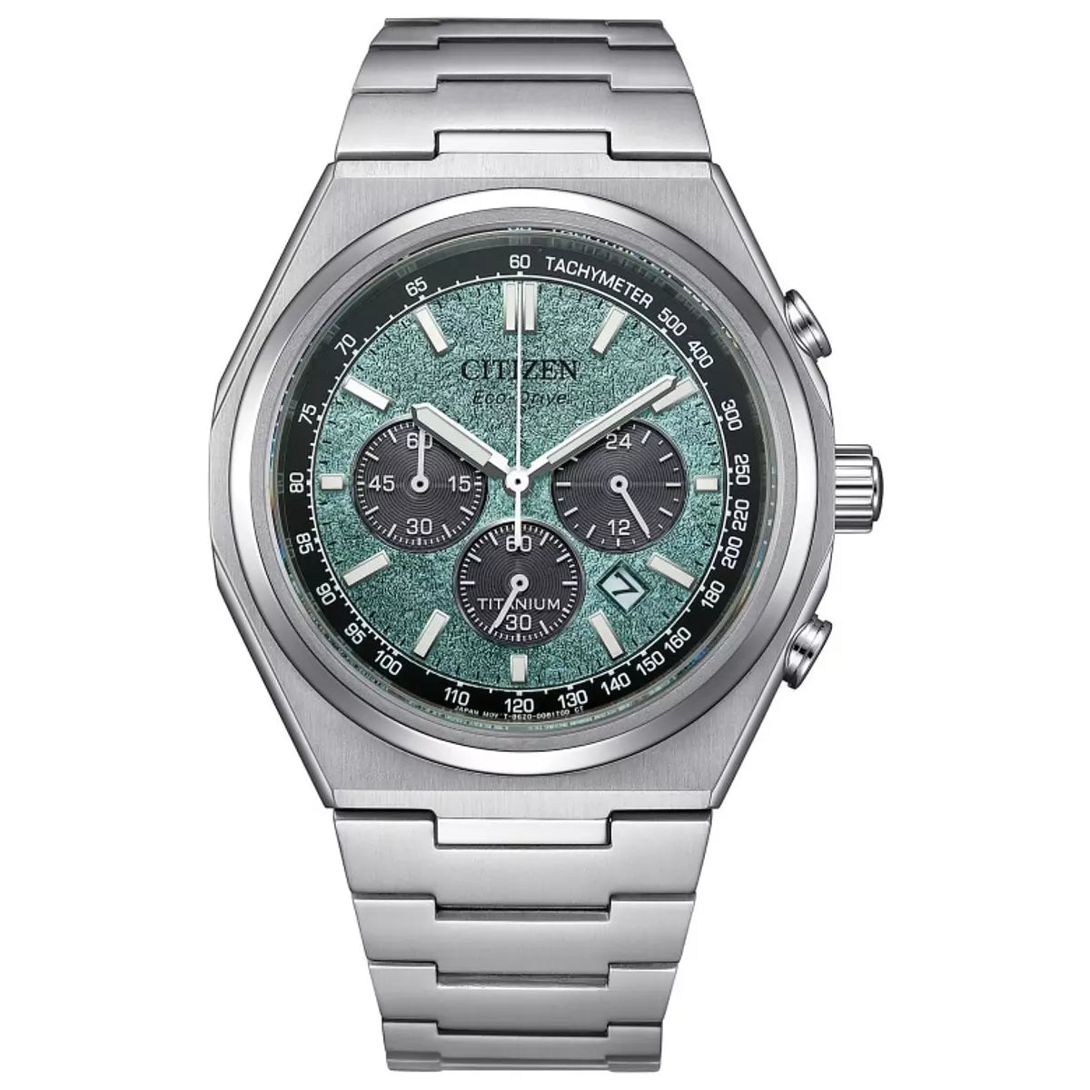 Orologio Citizen Super Titanio Crono Verde CA4610-85X – ALFYO