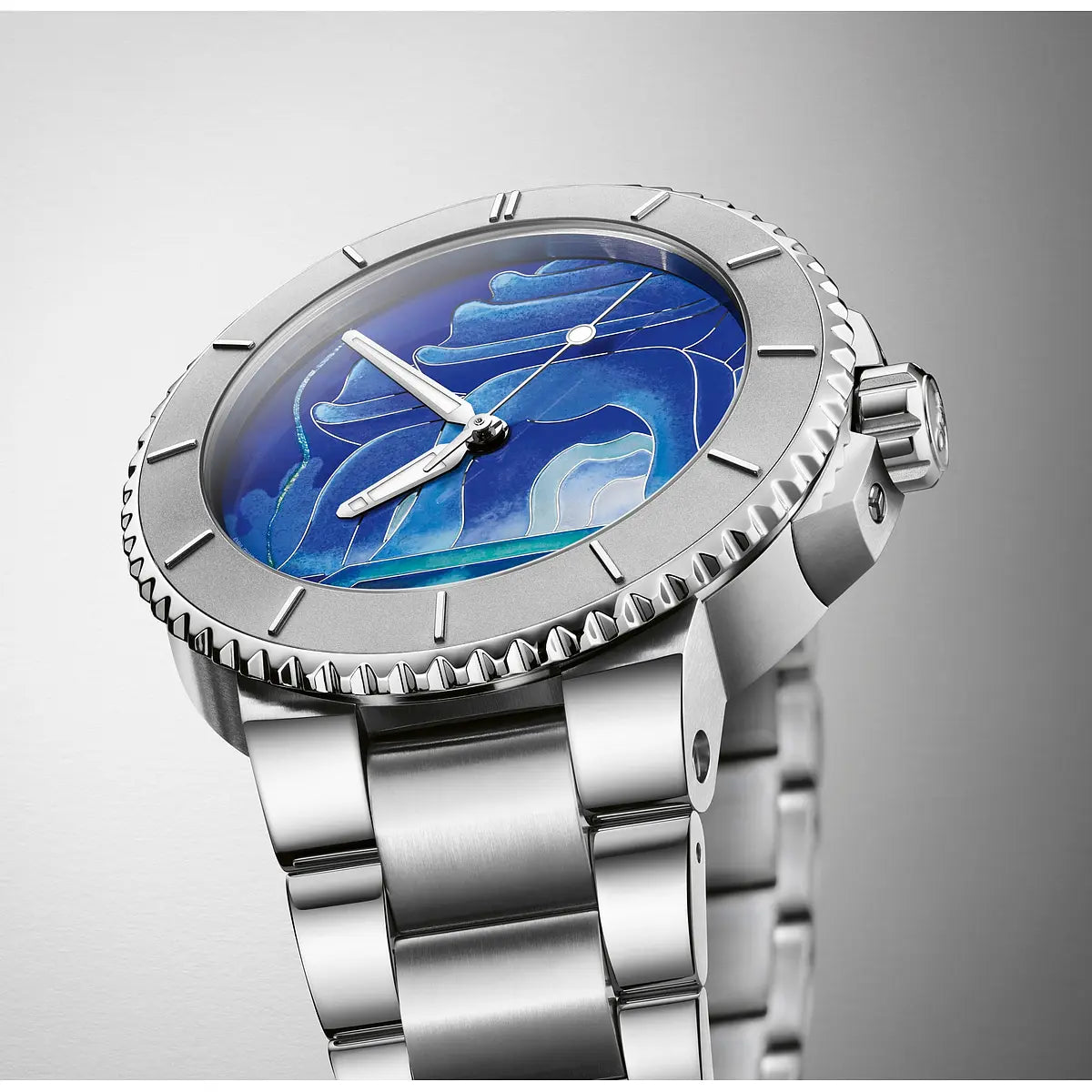 Oris Aquis Sun Wukong Artist Edition Blu 01 400 7769 4185-Set – ALFYO