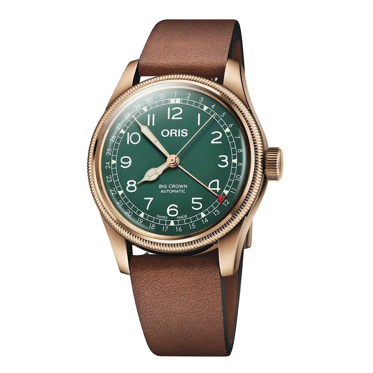 Oris Big Crown Pointer Date 80Th Anniversary Verde 01 754 7741 3167-07 ...