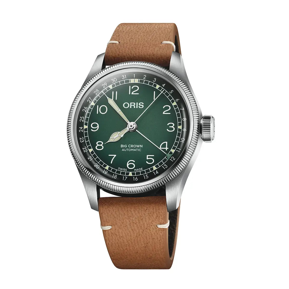 Oris Big Crown Pointer Date Cervo Volante Verde 01 754 7779 4067-Set ...