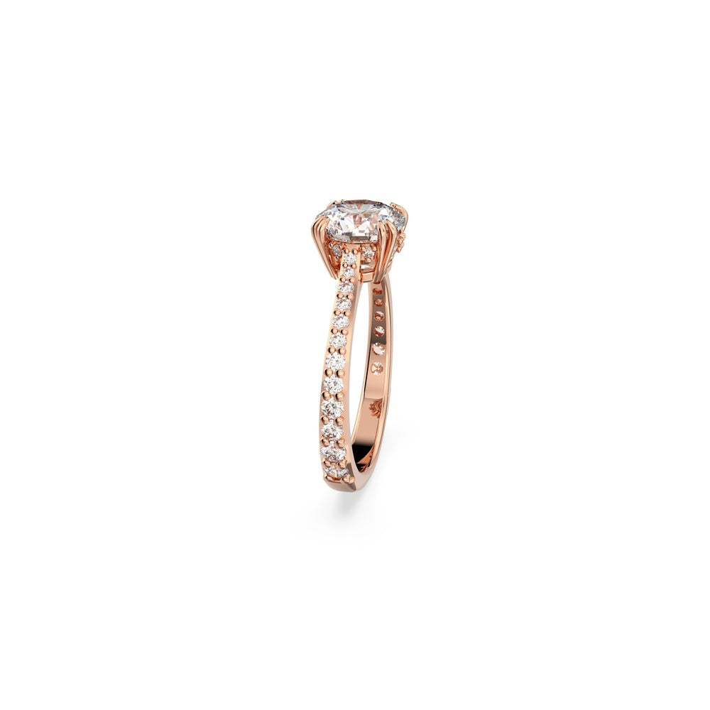 Anello Swarovski Constella Rosé Cristallo Con Pavé – ALFYO