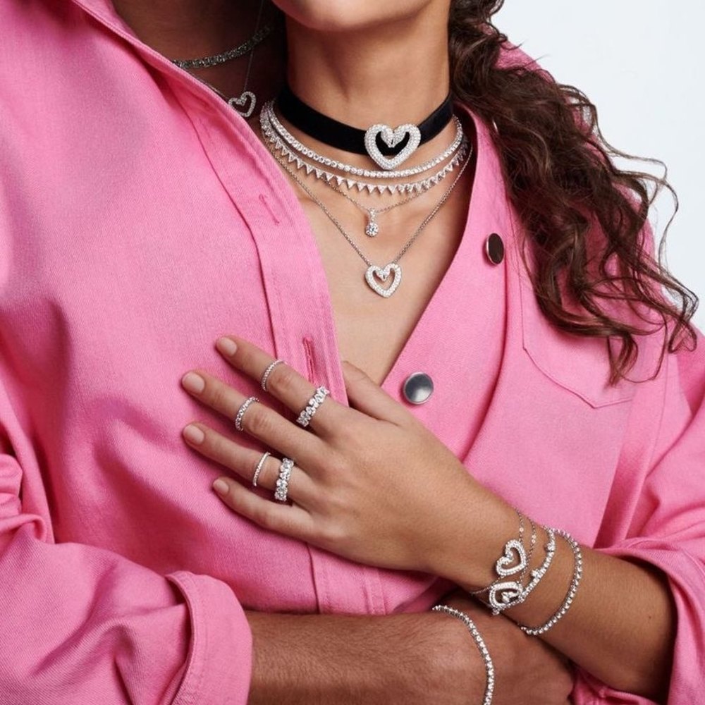 Swarovski Bracciale Una con Cuore 5625534 – ALFYO